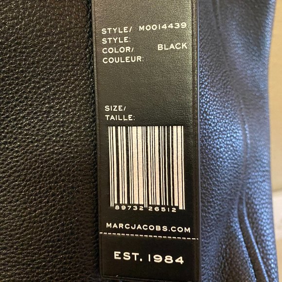 Marc Jacobs | Bags | Marc Jacobs Tag Tote Bag Moo4439 | Poshmark